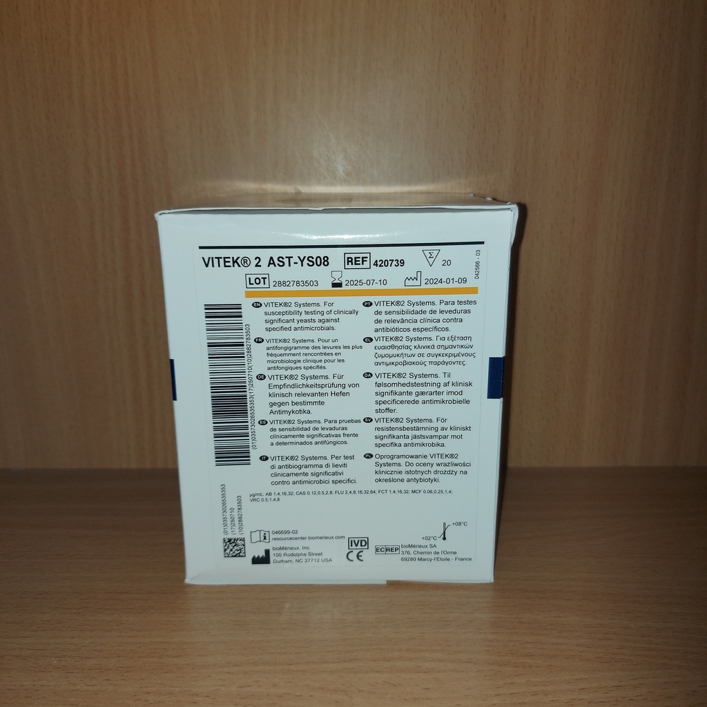 VITEK 2 AST YS08 | Aldeal Lab-Tech Limited