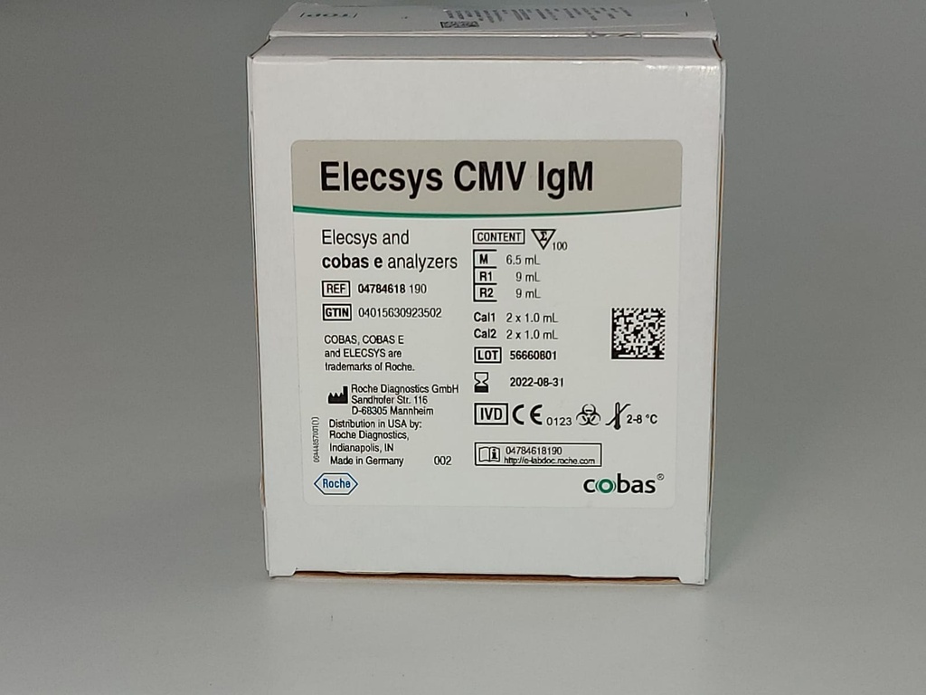 ROCHE ELECSYS CMV IgM (100 Test) | Aldeal Lab-Tech Limited