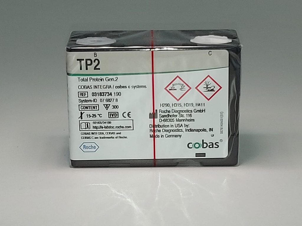 ROCHE COBAS TOTAL PROTEIN 2 (TP2) (300 Test) | Aldeal Lab-Tech Limited
