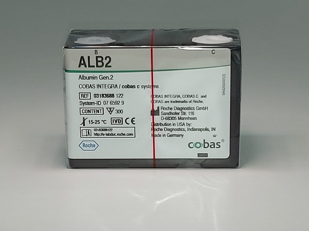 ROCHE COBAS ALBUMIN 2 (ALB2)(300 Test) | Aldeal Lab-Tech Limited