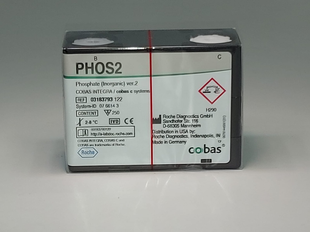 ROCHE COBAS PHOSPHATE v.2 (PHOS2) (250 Test) | Aldeal Lab-Tech Limited