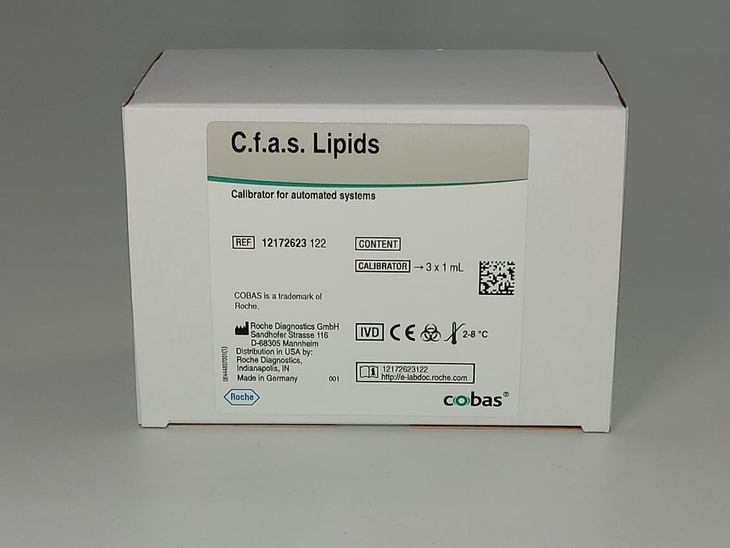 ROCHE COBAS CALIBRATOR F.A.S. LIPIDS D70 (3X1ml) | Aldeal Lab-Tech Limited