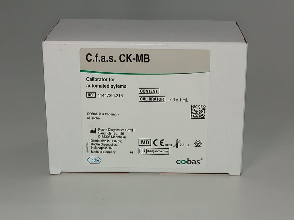 ROCHE COBAS CALIBRATOR F.A.S. CK-MB (3X1ml) | Aldeal Lab-Tech Limited