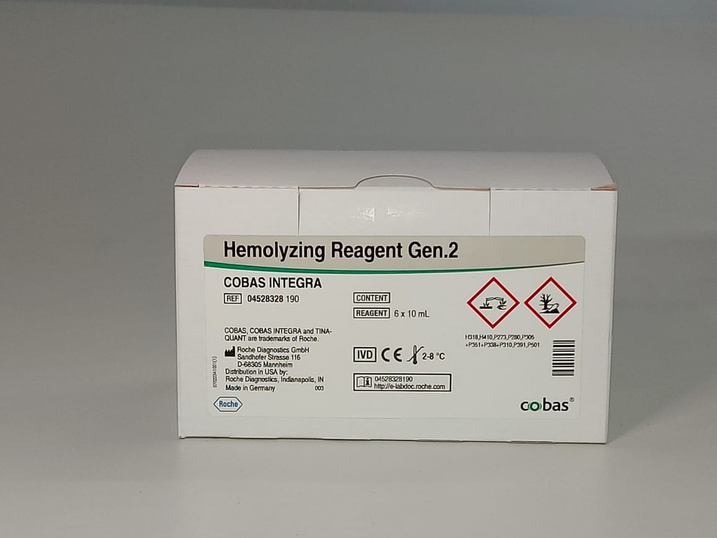 ROCHE COBAS HEMOLYZING REAGENT GEN2 (6x10ml) | Aldeal Lab-Tech Limited