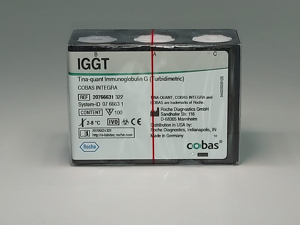 ROCHE COBAS IgG (IGGT) (100 Test) INTEGRA | Aldeal Lab-Tech Limited