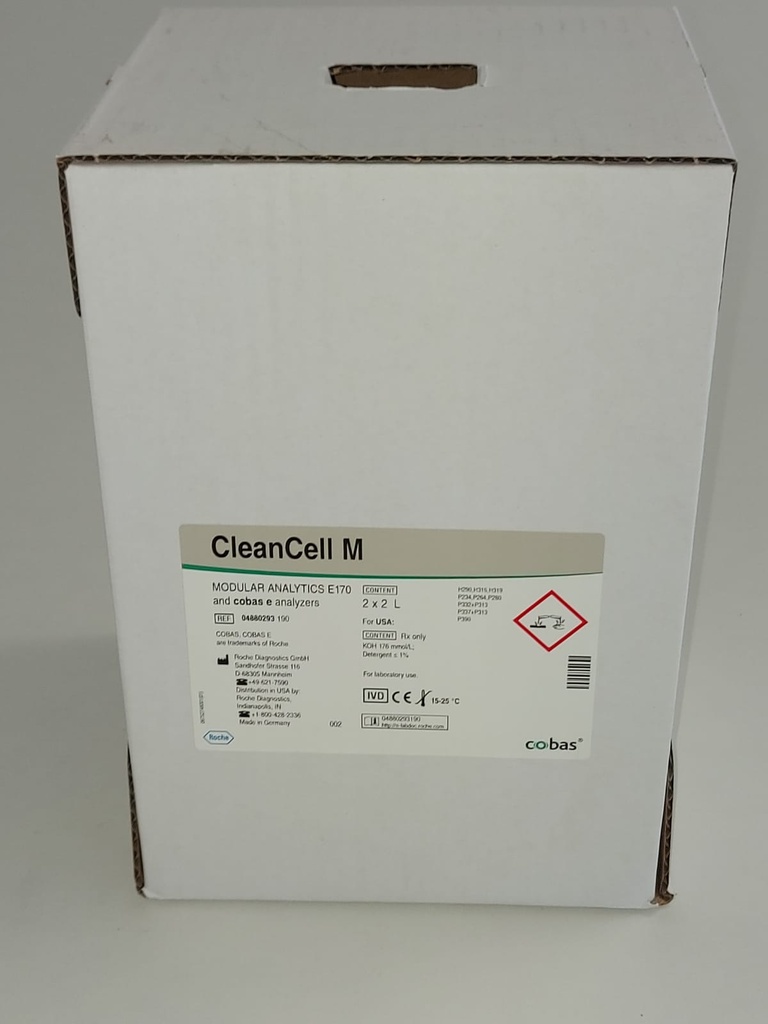 ROCHE ELECSYS CleanCell M (2x2L) | Aldeal Lab-Tech Limited