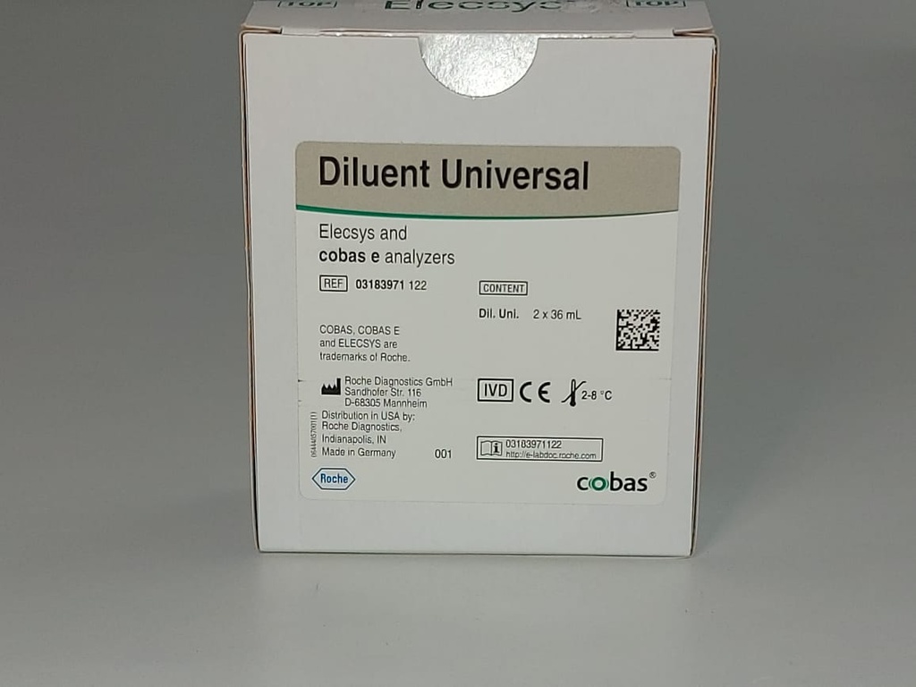 ROCHE ELECSYS DILUENT UNIVERSAL (2 X 36ml) | Aldeal Lab-Tech Limited